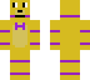 Purple Guy in Spring-Bonnie suit | Minecraft Skin