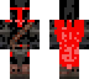 Razor slayer Mandolorian | Minecraft Skin