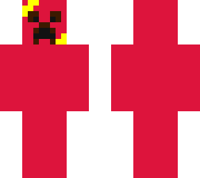 Red Lego Creeper V2 | Minecraft Skin