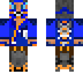 Yoru Skin (Large Eyes) | Minecraft Skin