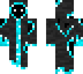 Blue Soulfire Dancer | Minecraft Skin