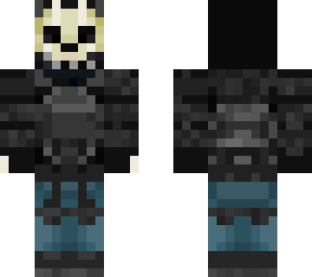 ghost mw2 nightwar | Minecraft Skin