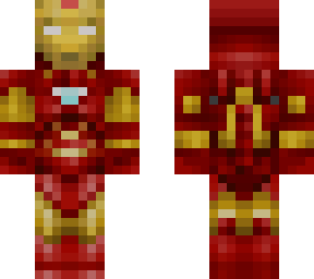 Iron Man (Pixel Strike 3D) | Minecraft Skin
