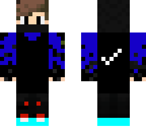 Neon Led rgb boy skin nike | Minecraft Skin