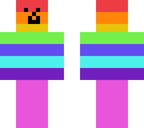Rainbow Guy | Minecraft Skin