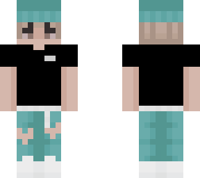 Cyan skin | Minecraft Skin
