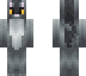 gray cat | Minecraft Skin