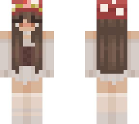 Lilii878's mushroom girl retexture | Minecraft Skin