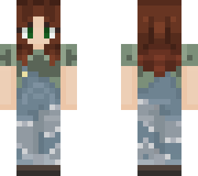 My skin atm brown hair | Minecraft Skin