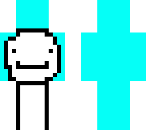 Original blue Dream skin | Minecraft Skin