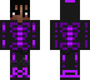 purple skeleton | Minecraft Skins