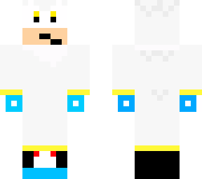 silver the hedgehog | Minecraft Skins