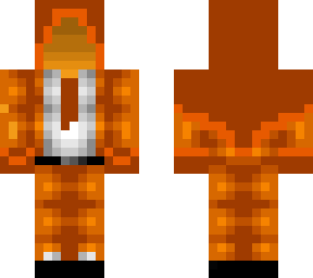 The Orange Mann | Minecraft Skin