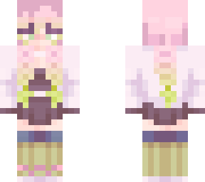 demon kanroji mitsuri | Minecraft Skins