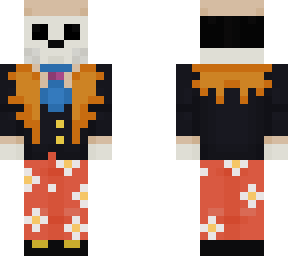 brook one piece | Minecraft Skins