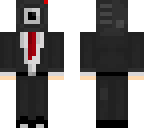 camera man in suit 2.0 | Minecraft Skin