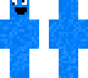 cookie monster | Minecraft Skin