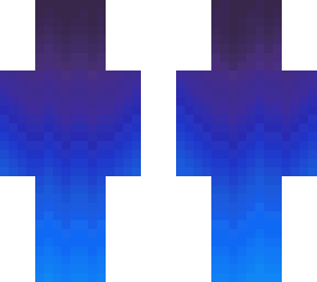 Electric Blue Gradient | Minecraft Skin