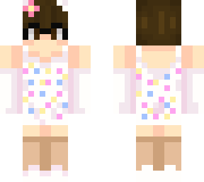 ElMariana Vestido Conejo + Guantes | Minecraft Skin