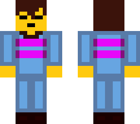 Frisk (redraw) - Undertale | Minecraft Skin