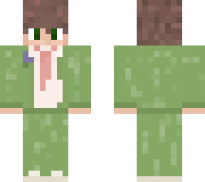 frog suit guy with no hat take 2 cuz i felt like it | Minecraft Skin