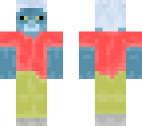 Inverted Color Steve | Minecraft Skin