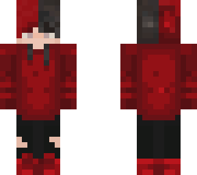 Red Boy/sweat/gamer skin | Minecraft Skin