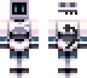 robot crt plug tail | Minecraft Skins