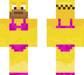 Summer Homer | Minecraft Skin