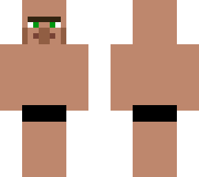 Minecraft Villager Skin Template