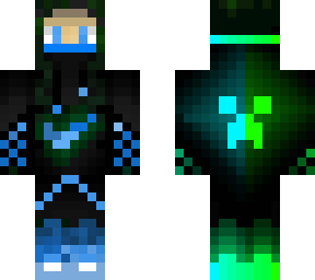 blue robot | Minecraft Skins