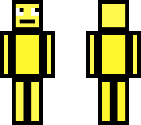 yellow man | Minecraft Skin