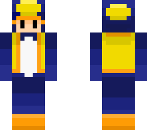 Yellow Penguin Toad | Minecraft Skin