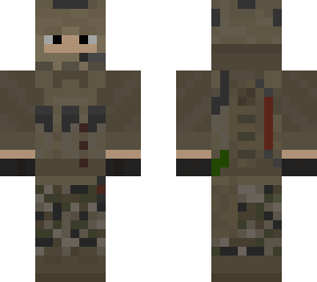 Desert Operator of Afghanistan | Minecraft Skin