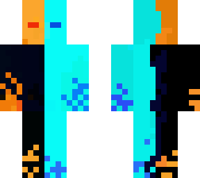 Fire and ice | Minecraft Skin