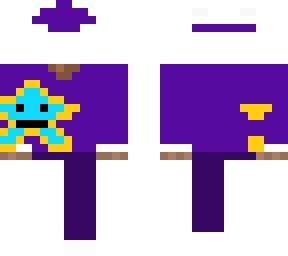 Headless Steve With Violet Valkyrie And Korblox | Minecraft Skin