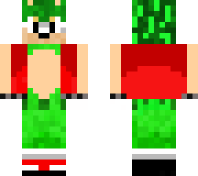 Manic the hedgehog from sonic underground | Minecraft Skin