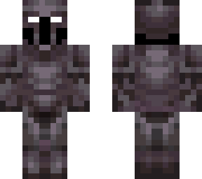 Netherite armored player Skin | Minecraft Skin
