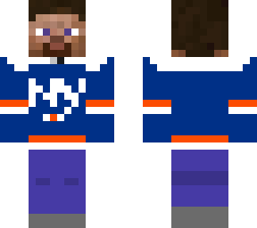 New York Islanders Alternate Jersey | Minecraft Skin