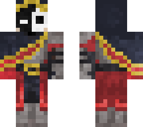 red and black knight | Minecraft Skins