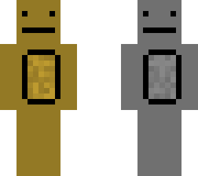 sliver and gold coin | Minecraft Skin