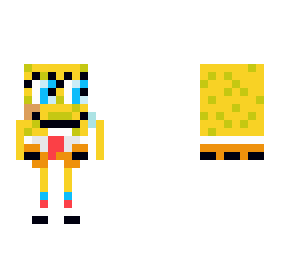 Spongebob Squarepants | Minecraft Skin