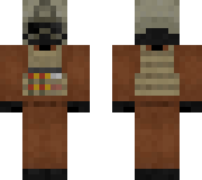 Subject 106 from Trepang | Minecraft Skin