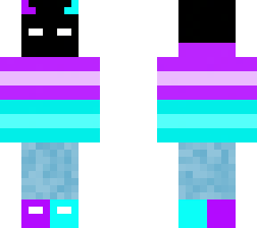 viprah x noesdaymon i think | Minecraft Skin