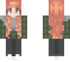 da lil red plaid skin | Minecraft Skin