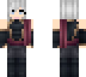 Faye Black Formal | Minecraft Skin