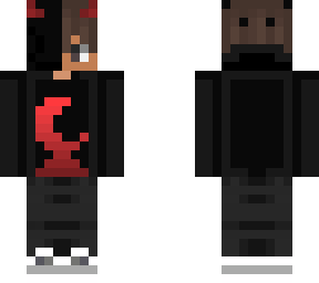 half devil skin | Minecraft Skins