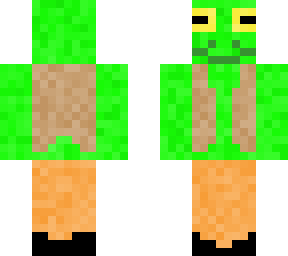 hopper the frog | Minecraft Skins