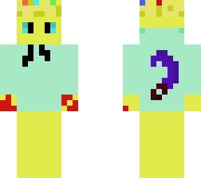 King Yeloh 3245897.0 karambit back | Minecraft Skin