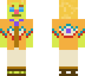 Lips - The Electric Mayhem | Minecraft Skin